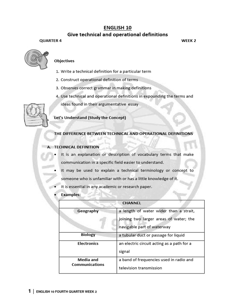 ENGLISH 10 Quarter 4 Week 2 (6 Pages With Watermarks) | PDF ...
