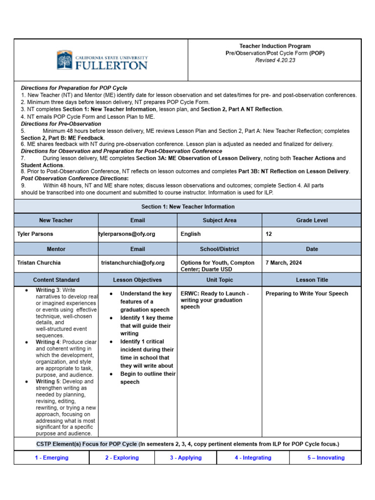 Pop Cycle 2 | PDF | Learning | Cognition