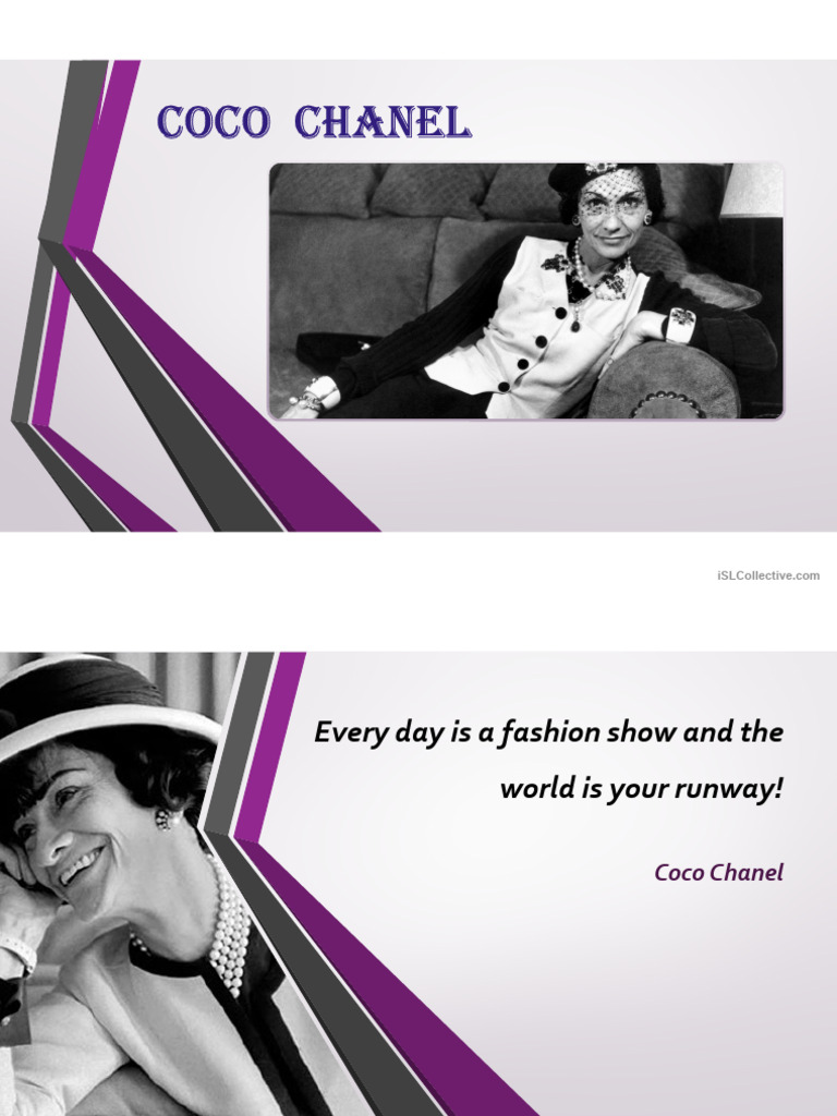 Coco Chanel | Download Free PDF | Clothing | Fashion