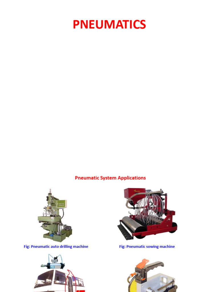 Pneumatics | PDF | Valve | Pneumatics