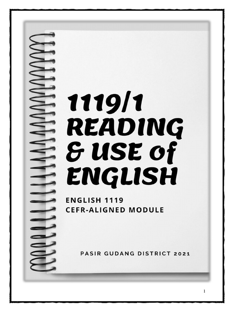 1119 P1 Cefr Reading Module | PDF | Low Carbohydrate Diet