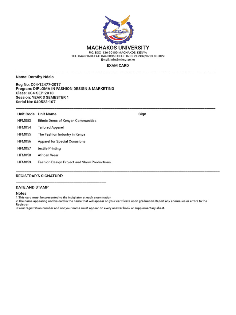 ExamCard-C04-12477-2017-03 Aug 2021 | PDF