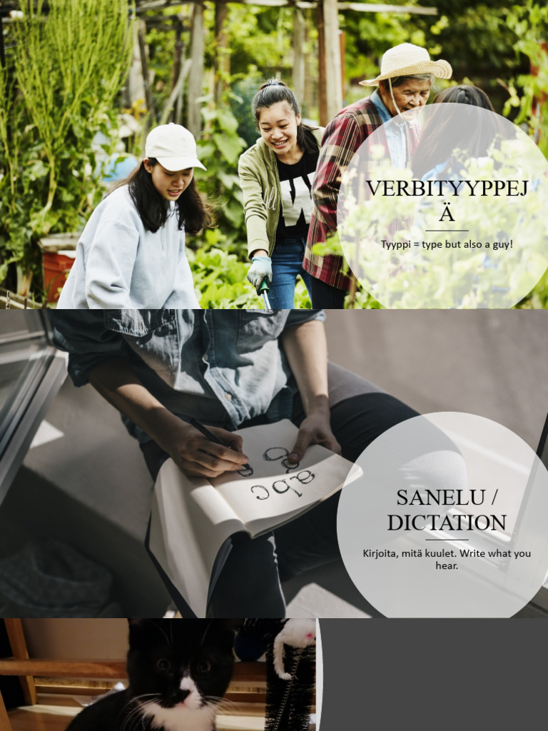 Verbityypit 1 Ja 2 | PDF