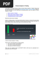 VSA Book - Volume Spread Analysis | PDF | Supply (Economics) | Market Maker