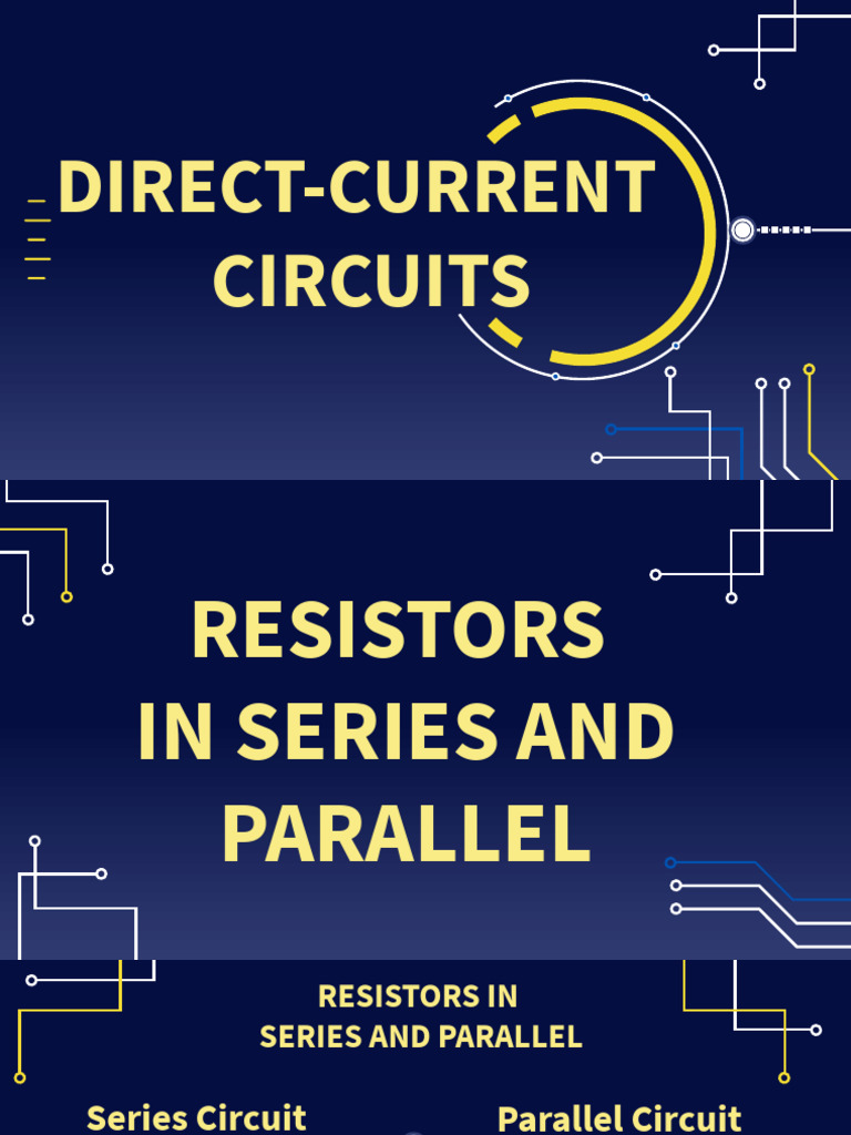 Direct Current Circuits | Download Free PDF | Series And Parallel ...