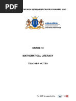 Worksheet 7 Finance Interest Banking and Inflation Grade 11 Math ...