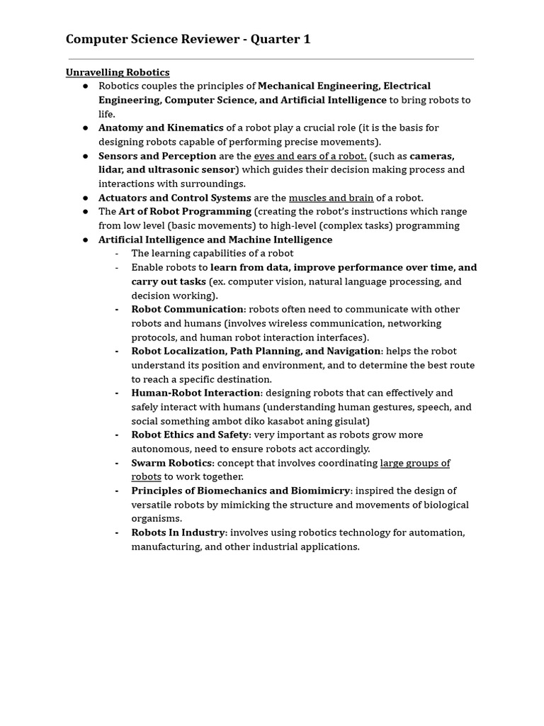 ICT Reviewer | PDF | Robotics | Sensor