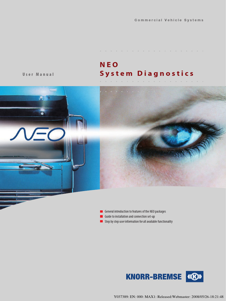 NEO System Diagnostics: User Manual | PDF | Anti Lock Braking System ...