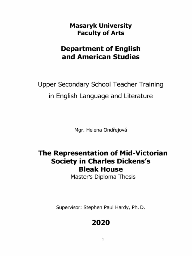 Bleak House Archive | PDF