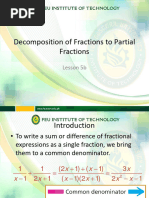Partial Fractions Questions | PDF