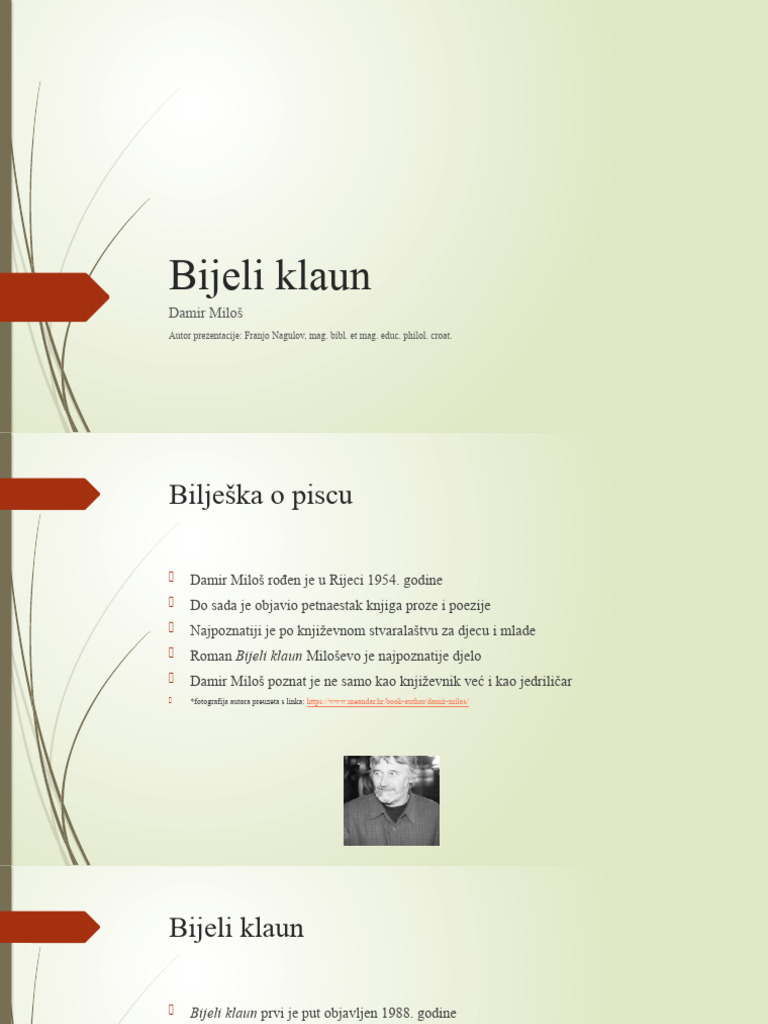 Bijeli Klaun | PDF