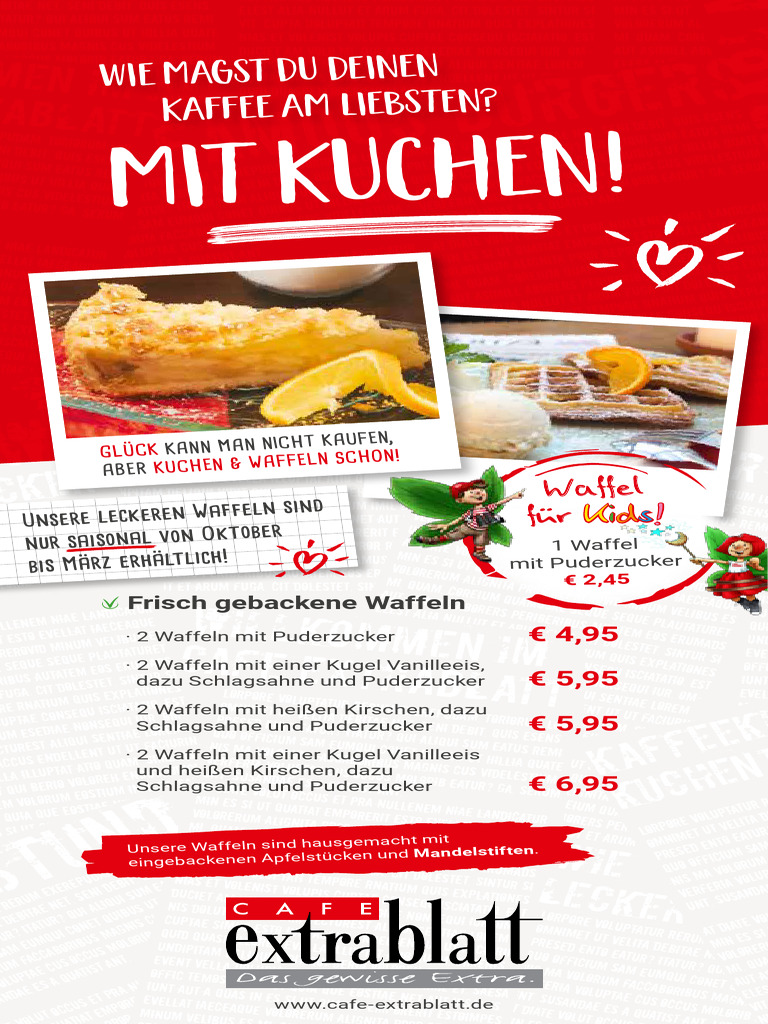 Cafe Extrablatt Castrop Rauxel Kuchen | PDF
