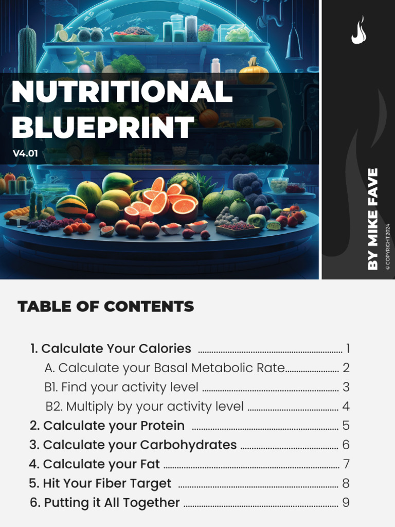 Nutritional Blueprint v4 | PDF | Fat | Carbohydrates