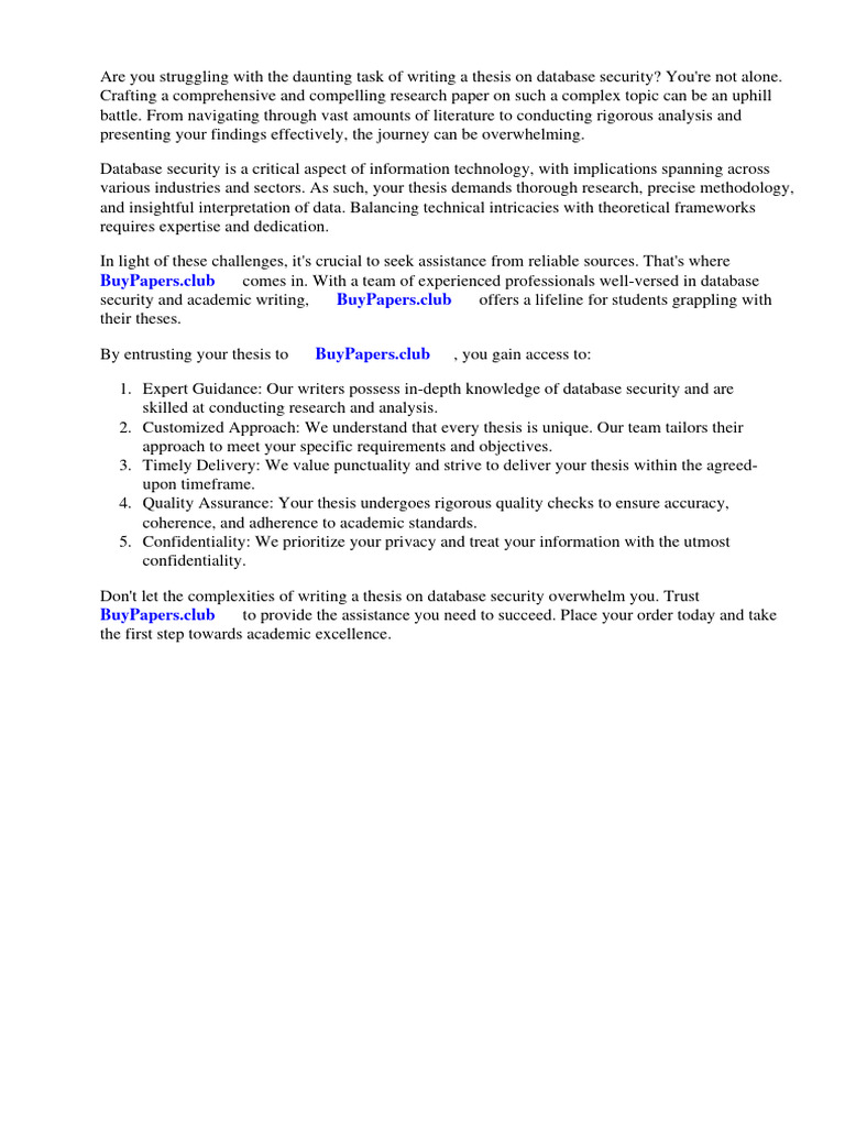 Database Security Research Paper | Download Free PDF | Security ... Database Security Research Paper | Download Free PDF | Security ...