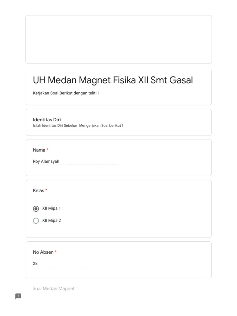 Medan Magnet dan Arus Listrik | PDF