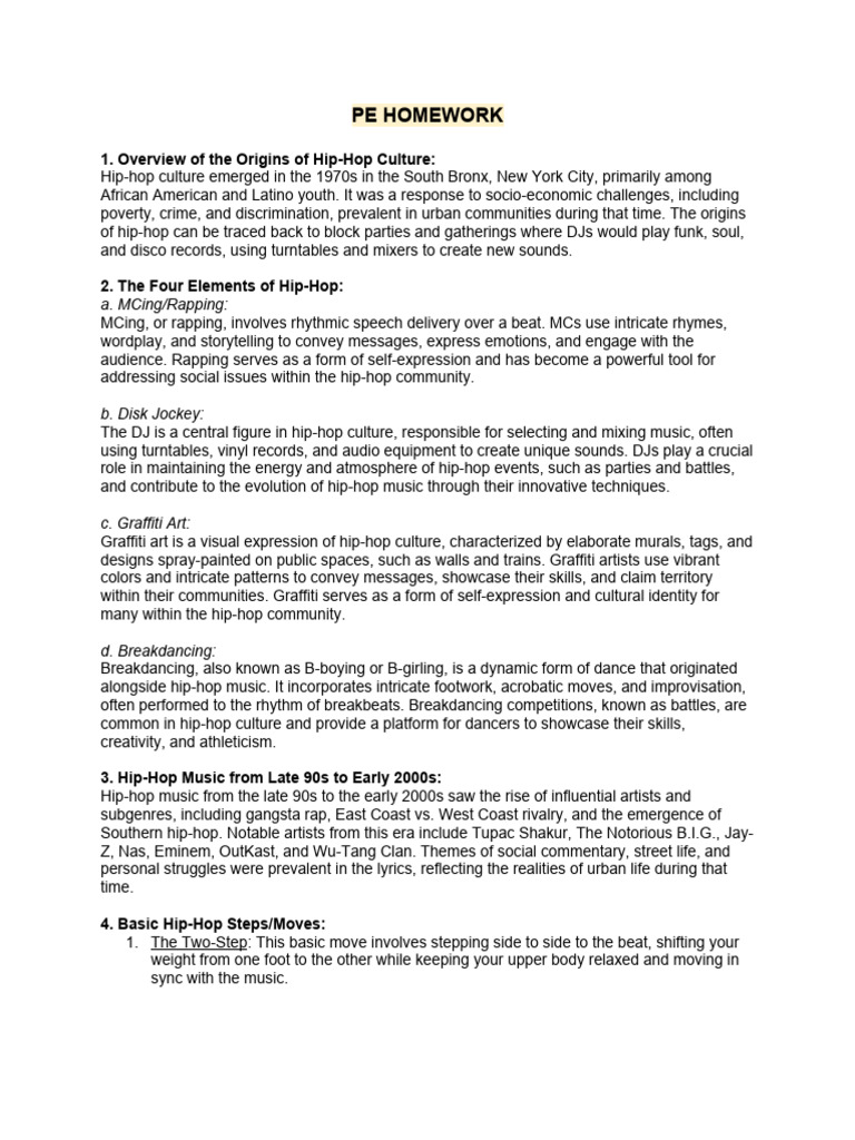 HOMEWORKS | PDF | Art