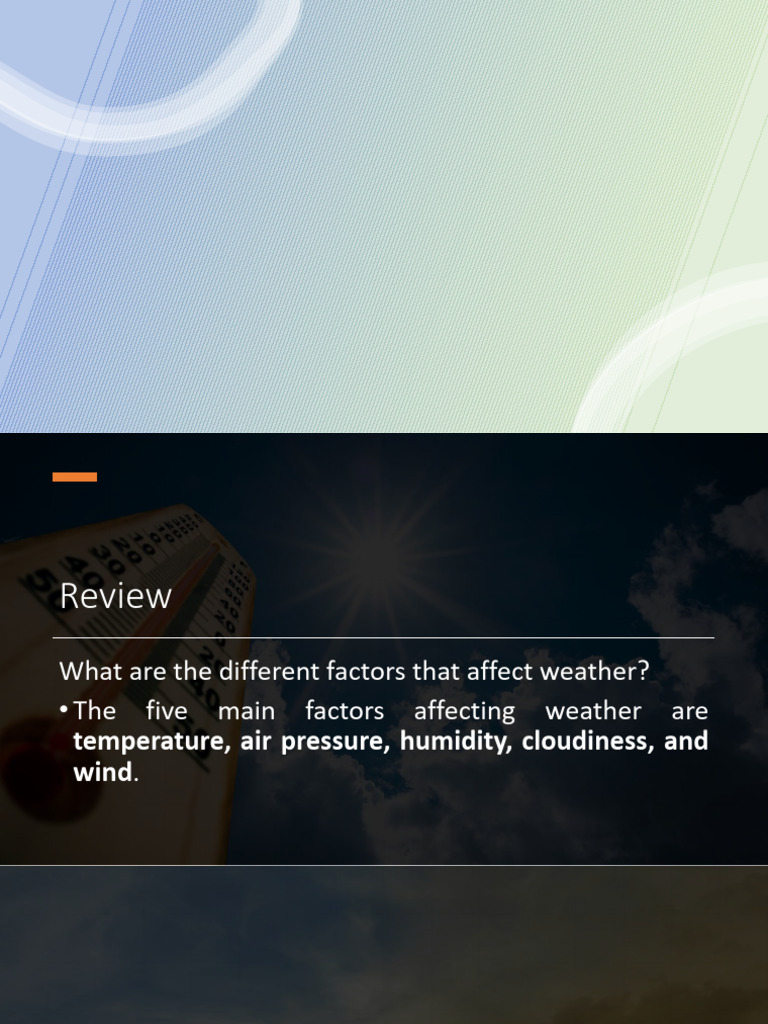 Weather and Climate | PDF | Weather | Climate