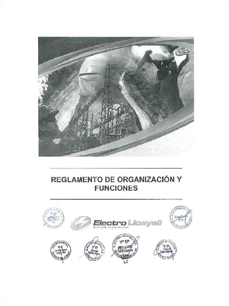 Reglamento de Organización y Funciones (ROF) | PDF