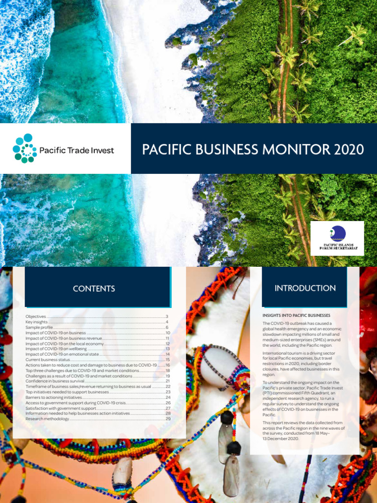 Pti Pacific Business Monitor Report 2020 | PDF | Economies