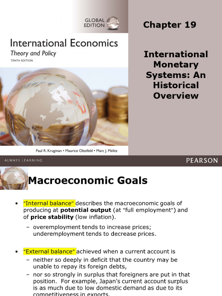 Session 7 - Bretton Woods Institutions - Chapter 19 | PDF | Bretton Woods System | International ...