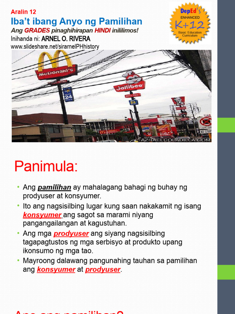 Ibang-Anyo-ng - Pamilihan | PDF