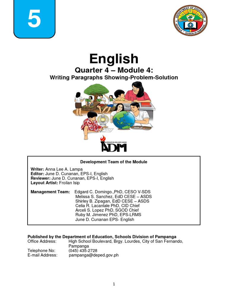 Eng5_Q4_Week4_15p | PDF | Learning | Thought