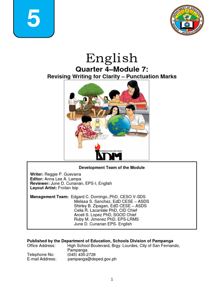 Eng5 Q4 Week7 16p | PDF | Language Mechanics | Grammar