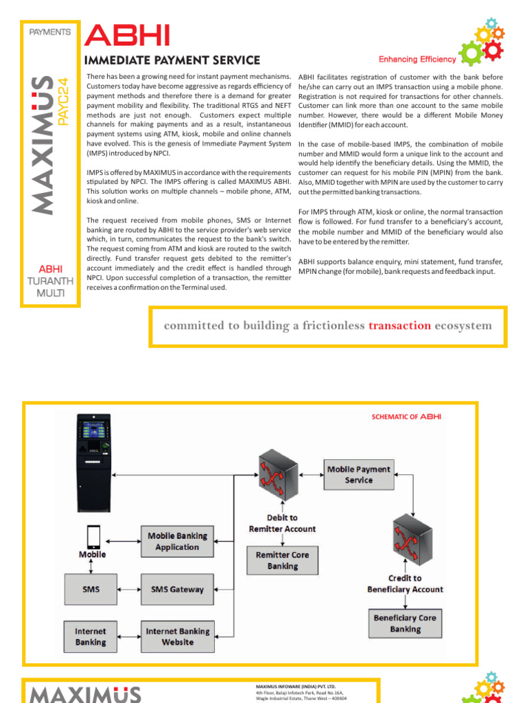 Abhi - Imps | PDF | Money | Financial Services