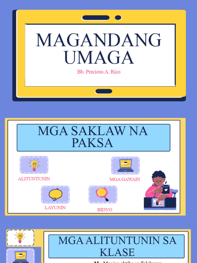 Writing Informative Texts Education Presentation in Blue and Orange ...