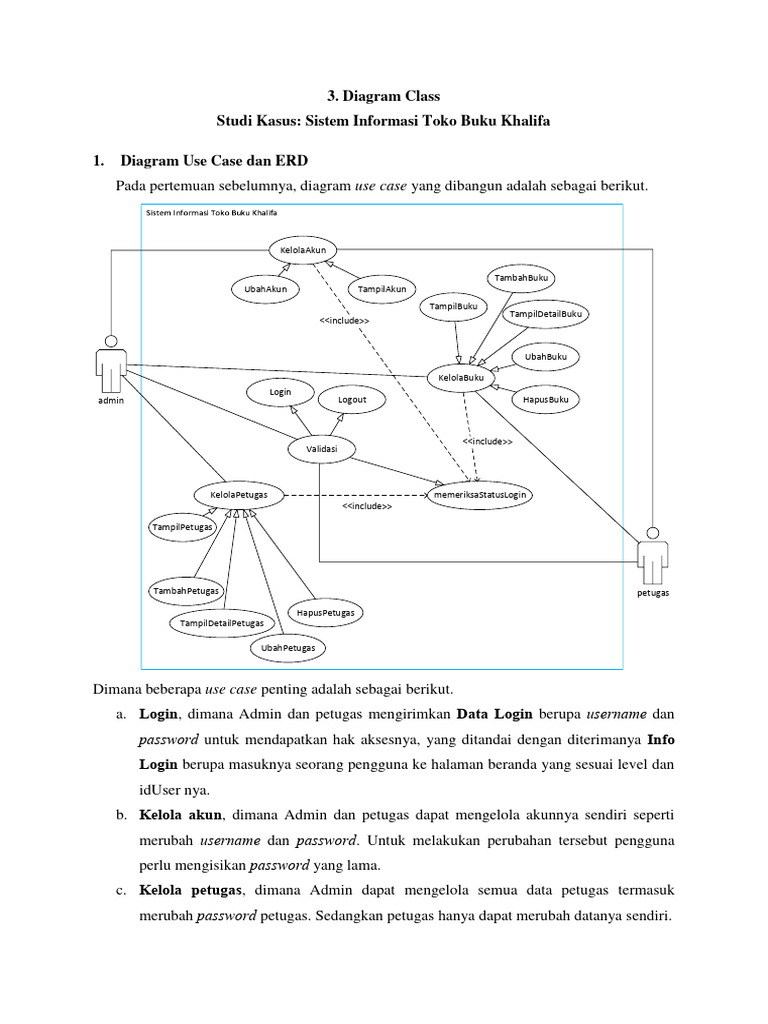 Modul RPL 2, 3. Class Diagram | PDF