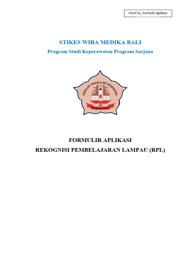 Form RPL - Ni Komang Novi Kristina Sukanata - b15 | PDF