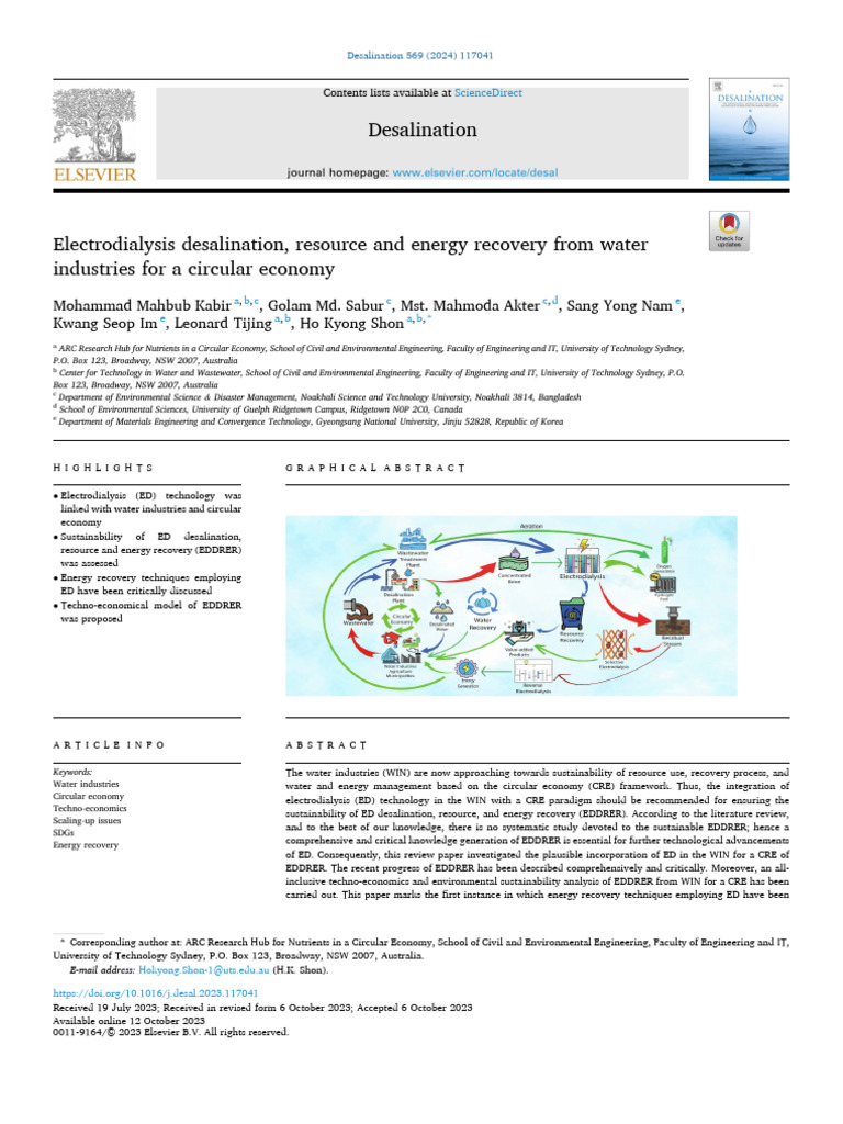 ED Cercular System | PDF