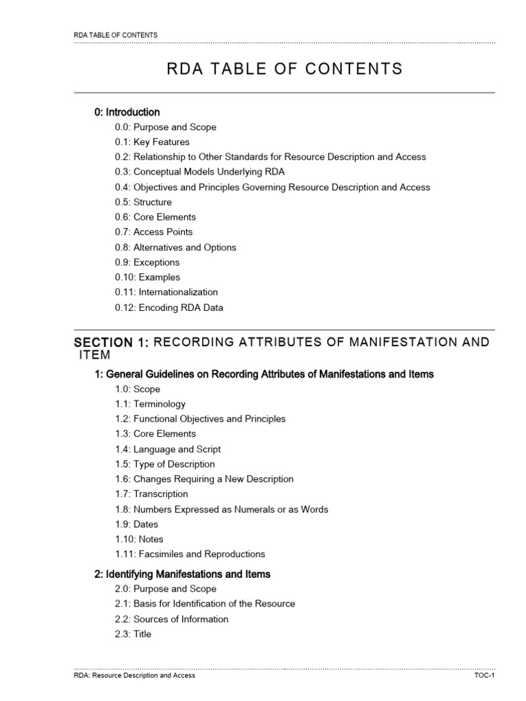 RDA Eng | PDF | Databases