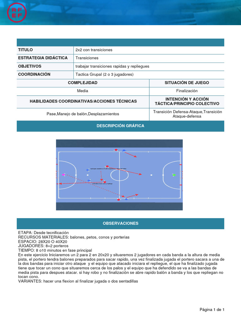 2x2 con transiciones | PDF