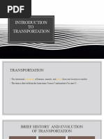 Evolution of Transportation Through Time | PDF | Transport | Public ...