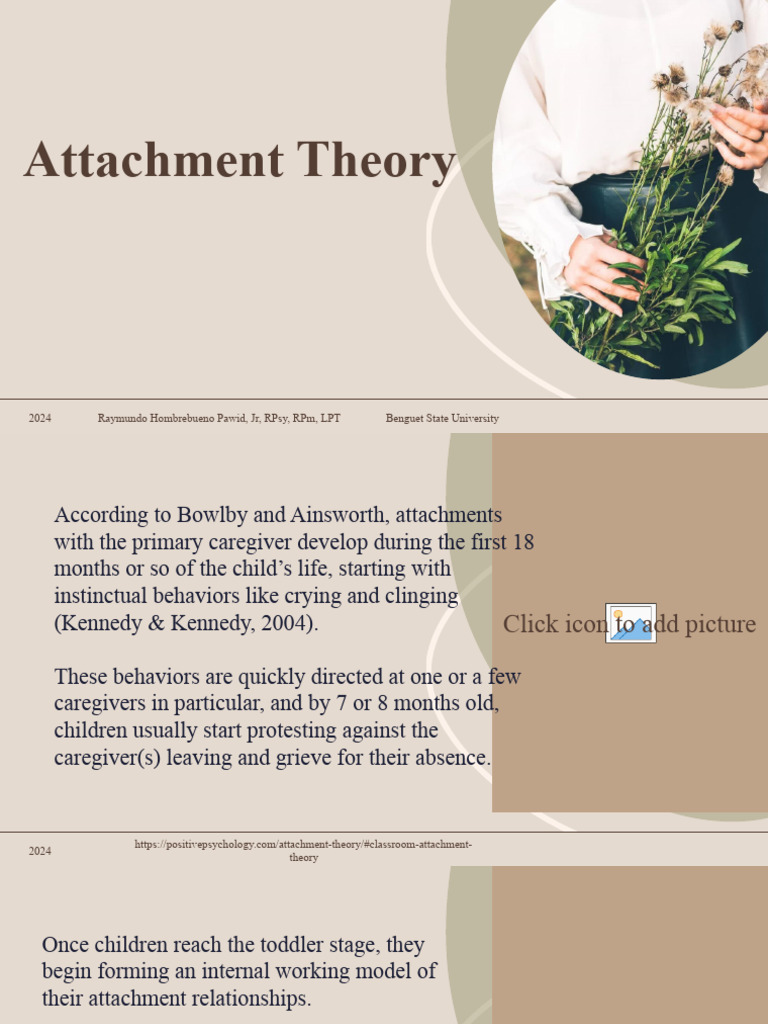 Attachment 2024 | PDF | Attachment Theory | Interpersonal Relationships