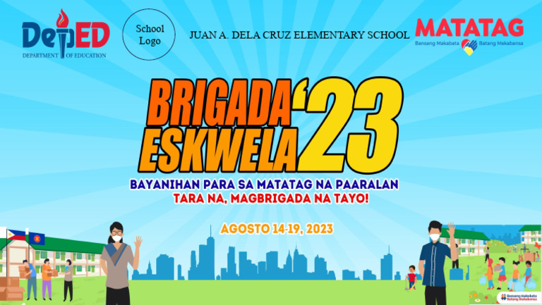 Sample Brigada Eskwela Layout | PDF