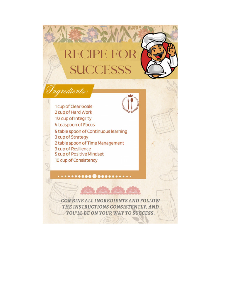 RECIPE | PDF