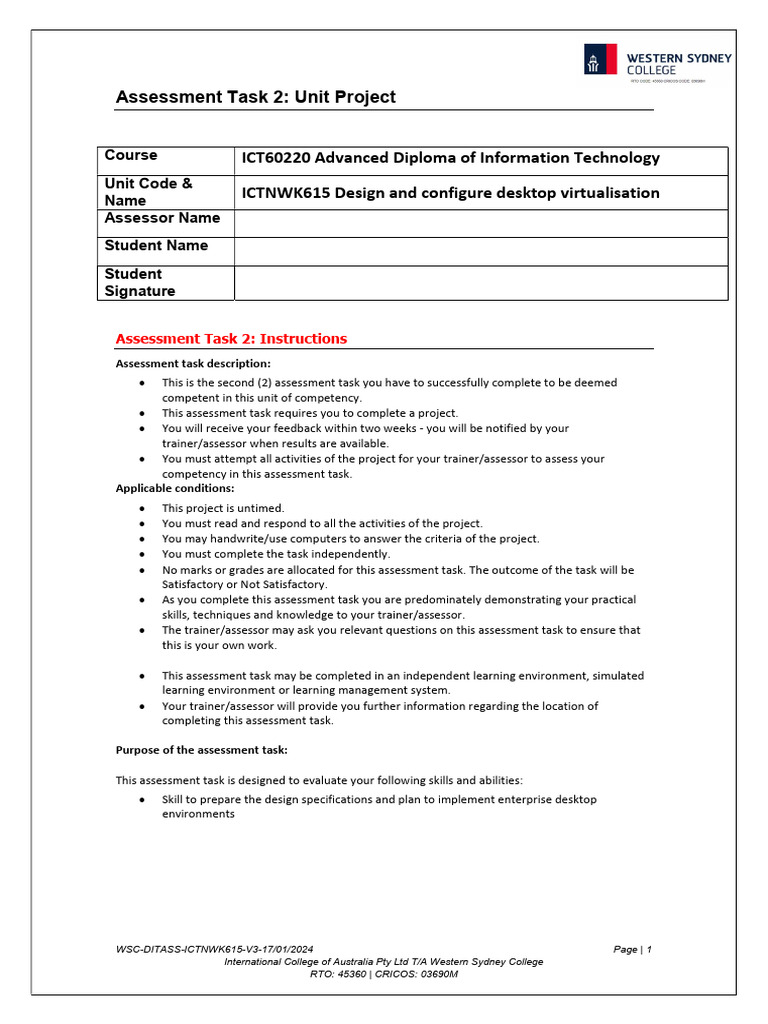 Assessment Task 2 - Guideline Discussion | PDF