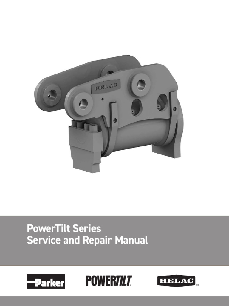 Helac Series PowerTilt Service Manual HY34-1410 | PDF | Valve | Gear