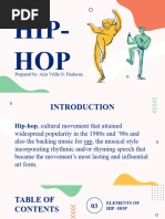 The 4 Elements of Hip Hop | PDF | Disc Jockey | Hip Hop Music