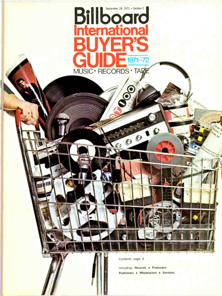 Billboard 1971-09-18 Buyer | Download Free PDF | Sound Production ...