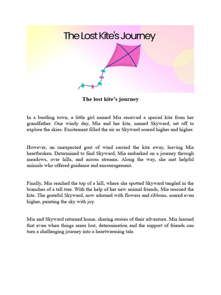 The Lost Kite - Bingf | PDF