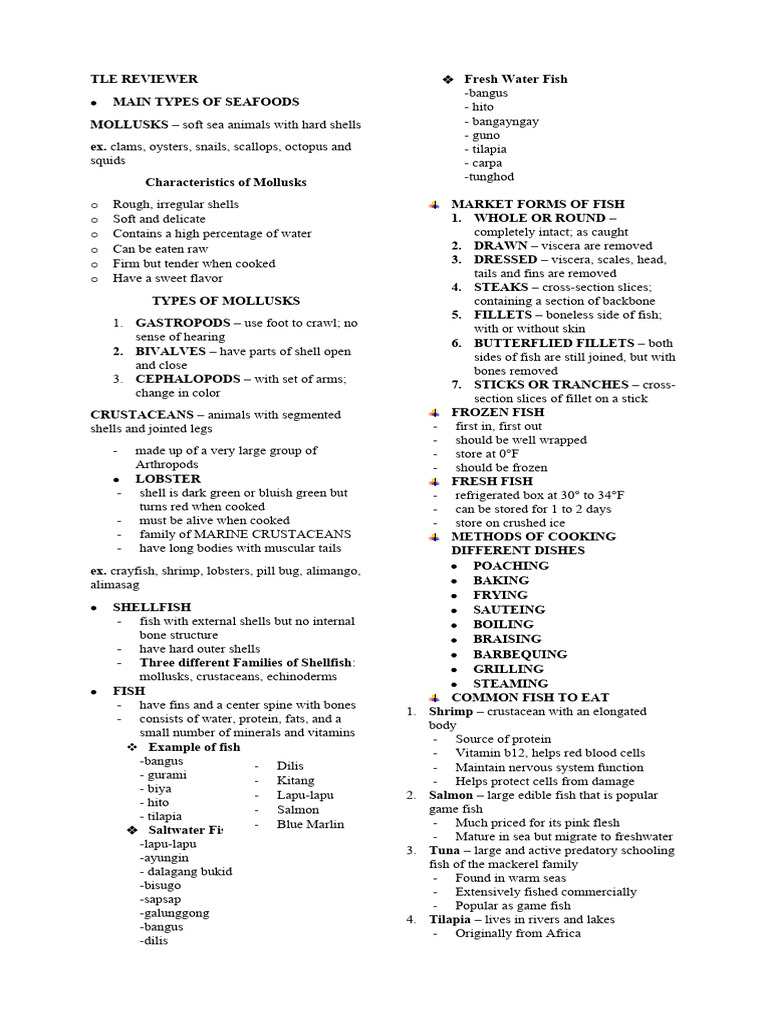 Tle Reviewer 3RD Quarter | PDF | Vegetables