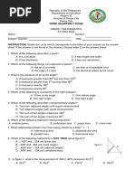Plane Geometry Test Quiz Key, Grade 10 (Abeka (Abeka) ) (Z-Library) | PDF
