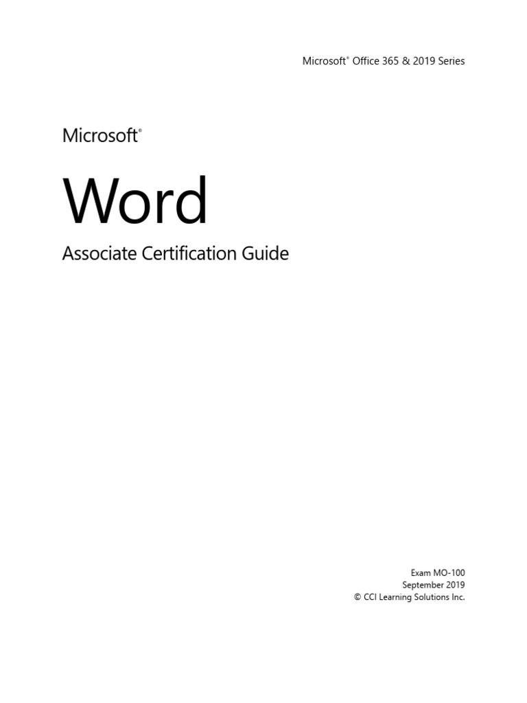 365 2019 Word Associate Jasperactive E-Book | PDF | Microsoft Windows ...
