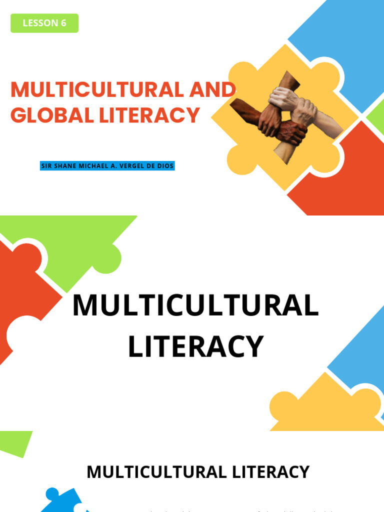 Lesson 6 Multicultural and Global Literacy | PDF | Attitude (Psychology ...