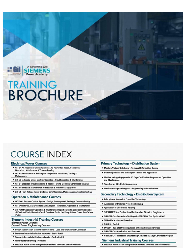 Gil - Training Brochure | PDF