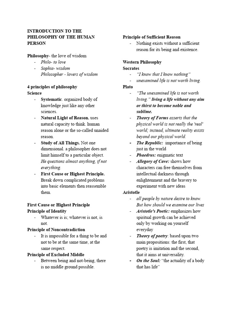 Philo Reviewer | PDF | Noble Eightfold Path | Reason