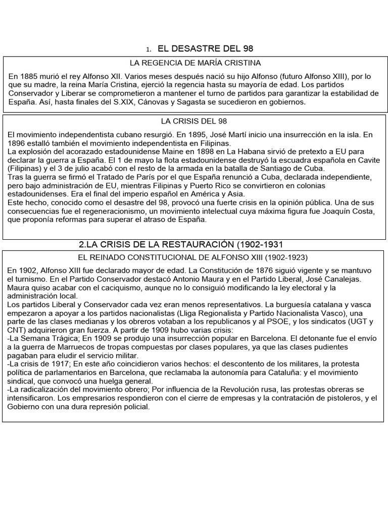 El Desastre Del 98 Descargar Gratis Pdf Francisco Franco España